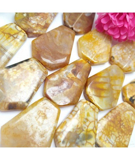 Agata en forma rombica x tira