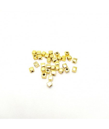 Balin Cubo Plastimetal Goldfield 4mm x gramo